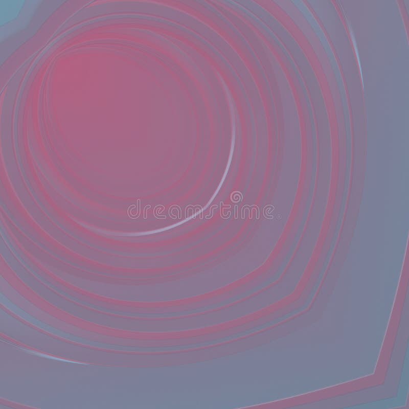 A Close-up of a Pink and Blue Shape. Optical Illusion. Digital ...