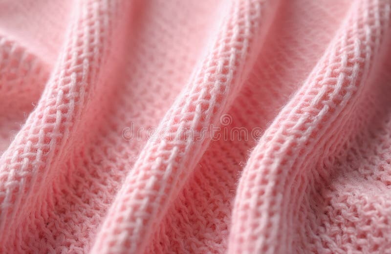 Close-up of Pink Fabric Texture. Soft Textile in Pastel Color with ...
