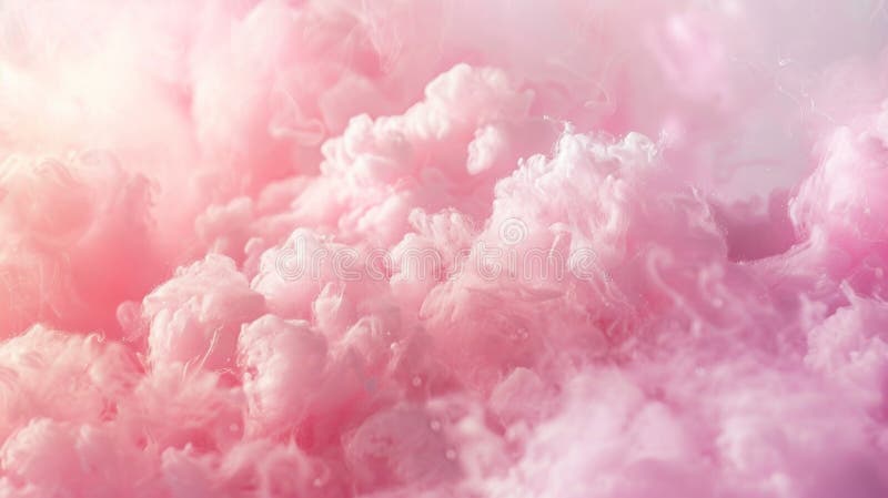 Close-Up of Pink Fluffy Texture with a Dreamy and Soft Aesthetic ...