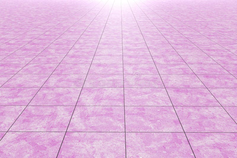 Close-up of Pink Glazed Tile Floor/wall Stock Illustration ...