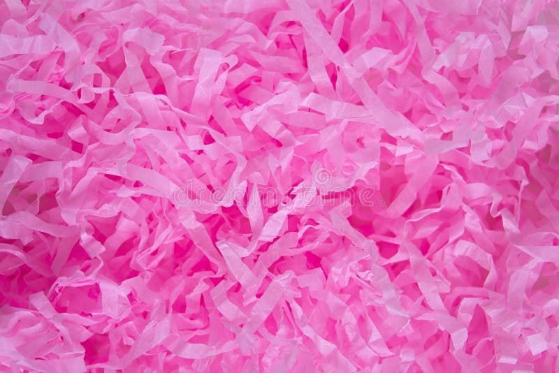 Pink Paper Filler Background with Copy Space Stock Photo - Image of ...