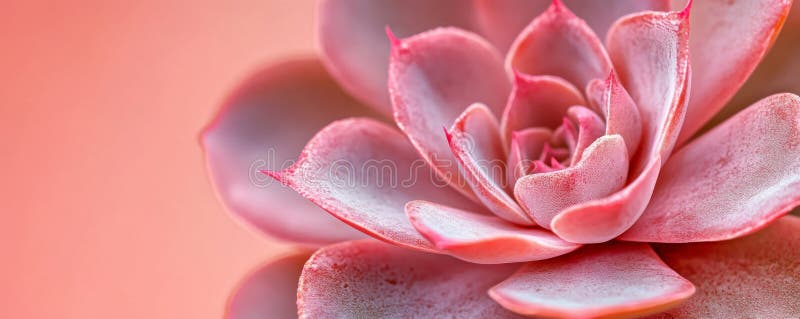 Close Up Pink Succulent Smooth Gradient Background Stock Photos - Free ...