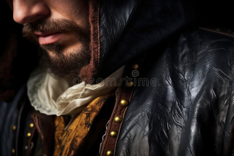 Close-up of a Pirate Costume with Focus on the Tricorn Hat Stock Image ...