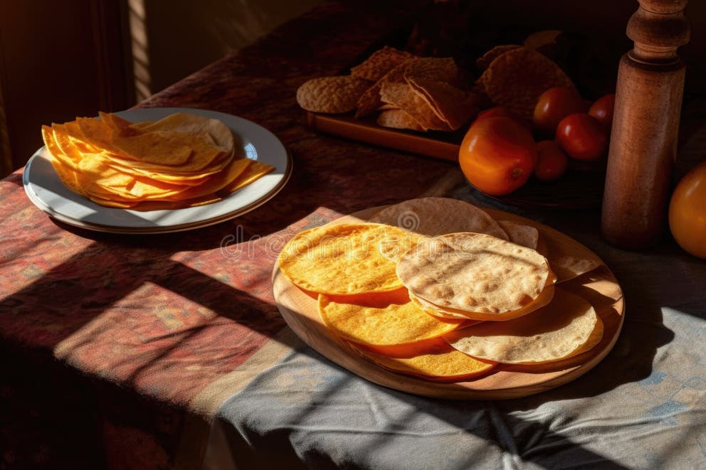 Close-up of Pizza Crusts Left on Table after Meal, Surrounded by ...