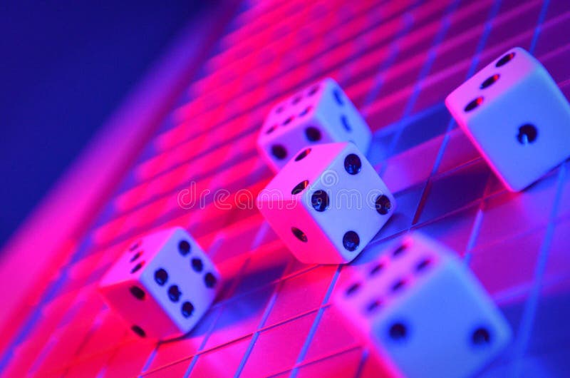 Old playing die stock photo. Image of large, games, defeat - 8061666