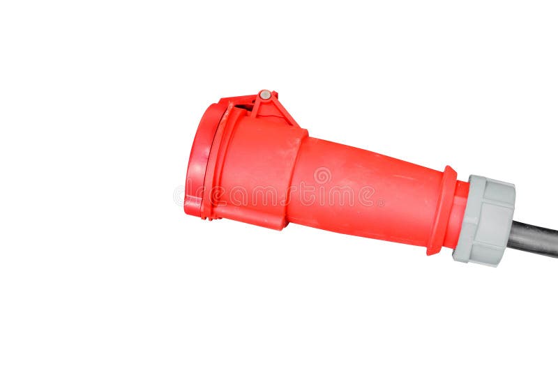 Close-up Plugs Isolated on a White Background Stock Image - Image of ...