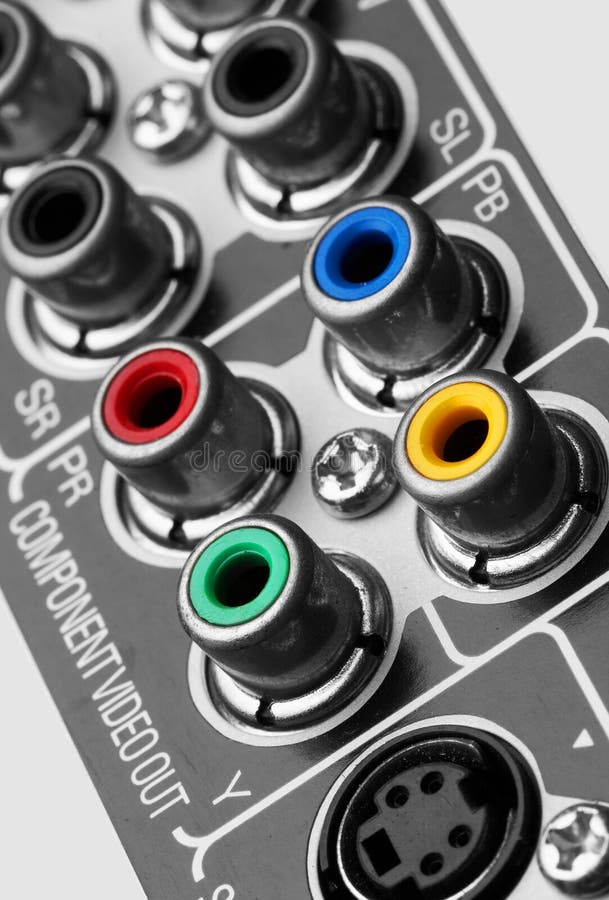 Close up of the plugs stock image. Image of entertainment - 38673775