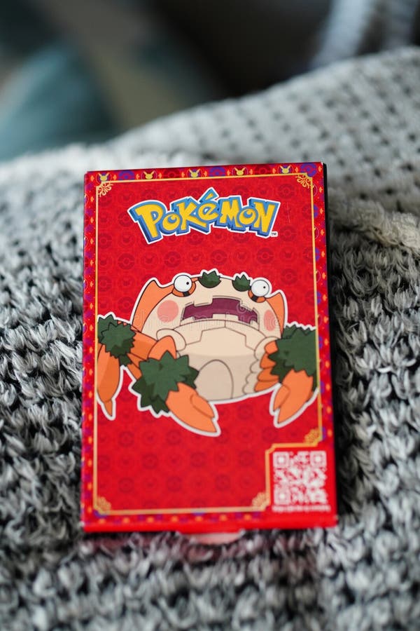 Close-up of a Pokemon Playing Card on a Blanket Editorial Image - Image ...