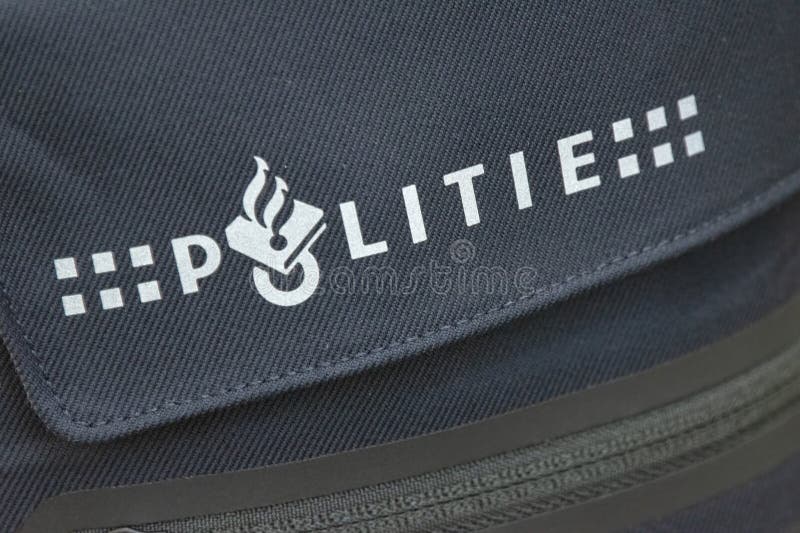 Close Up Police Logo at Amsterdam the Netherlands 1-7-2024 Editorial ...