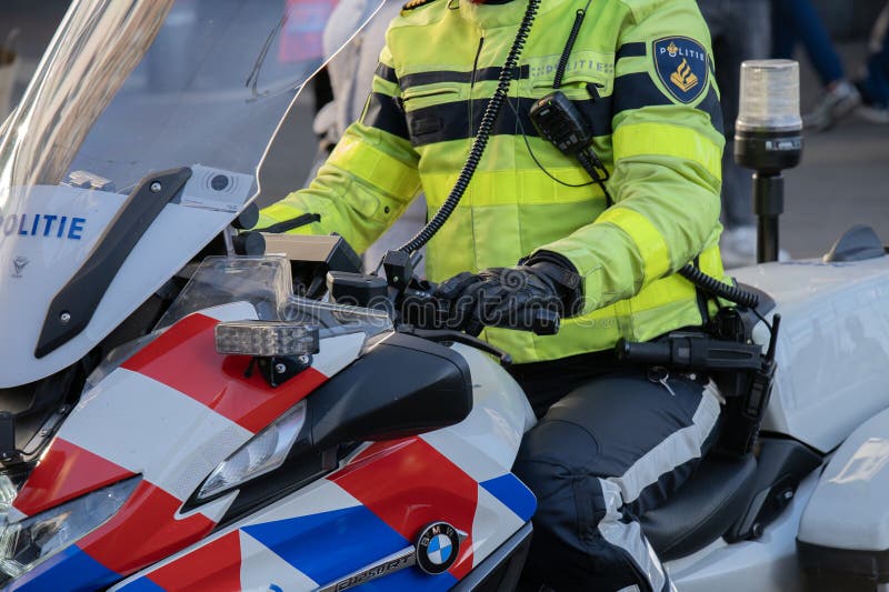 Close Up of Police Duty Belt Showing Handcuffs and CS Gas Spray Stock ...