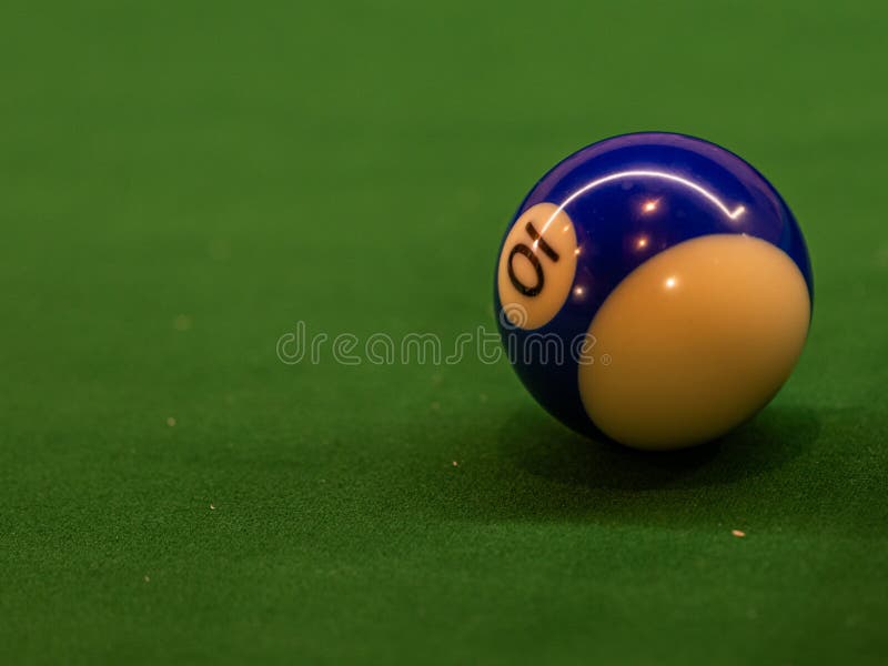 Close-up of a Pool Table with Vibrant Billiard Balls, Inviting a Game ...