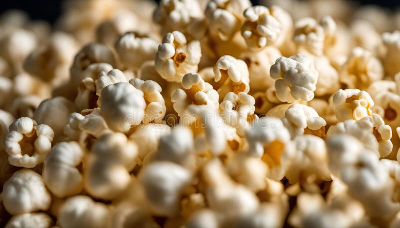 Close-up of Popcorn stock illustration. Illustration of snack - 348580997