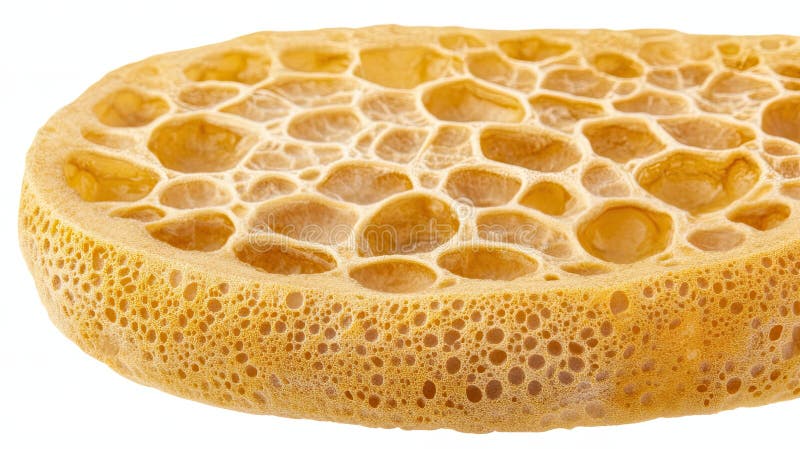 Close-Up of Porous Sponge Surface Stock Illustration - Illustration of ...