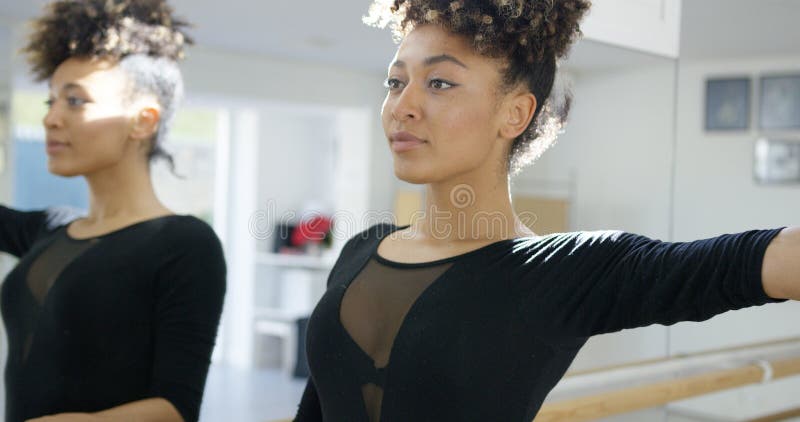 Close Up Portrait of African American Dancer Stock Image - Image of ...
