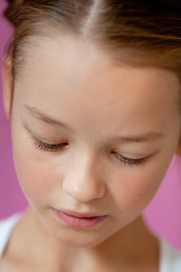 Cute Girl Holding a Balloon Stock Photo - Image of studio, attractive ...