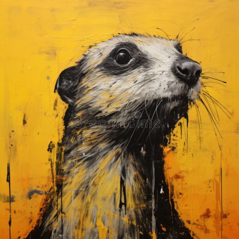 Close Up Portrait of a Gopher: a Vibrant and Hyper Realistic Artwork ...
