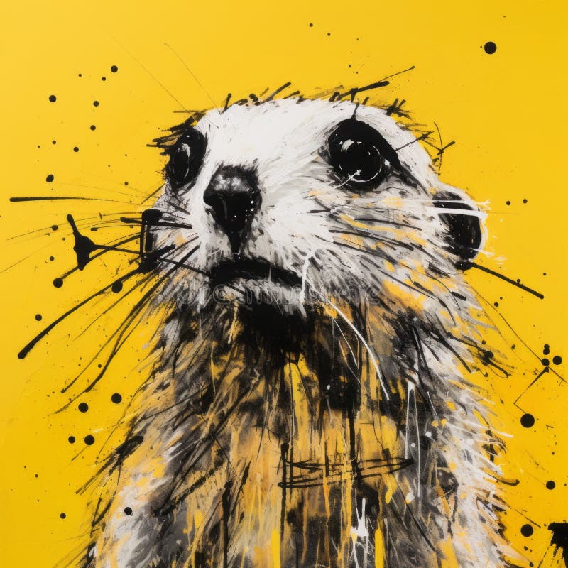 Close Up Portrait of a Gopher: a Vibrant and Hyper Realistic Artwork ...