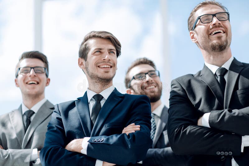 Portrait of a Group of Confident Business People Stock Photo - Image of ...