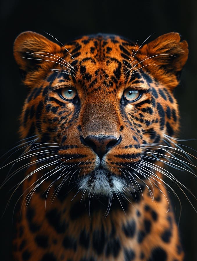 Leopard Stare Forest Wildlife Stock Illustrations – 190 Leopard Stare ...