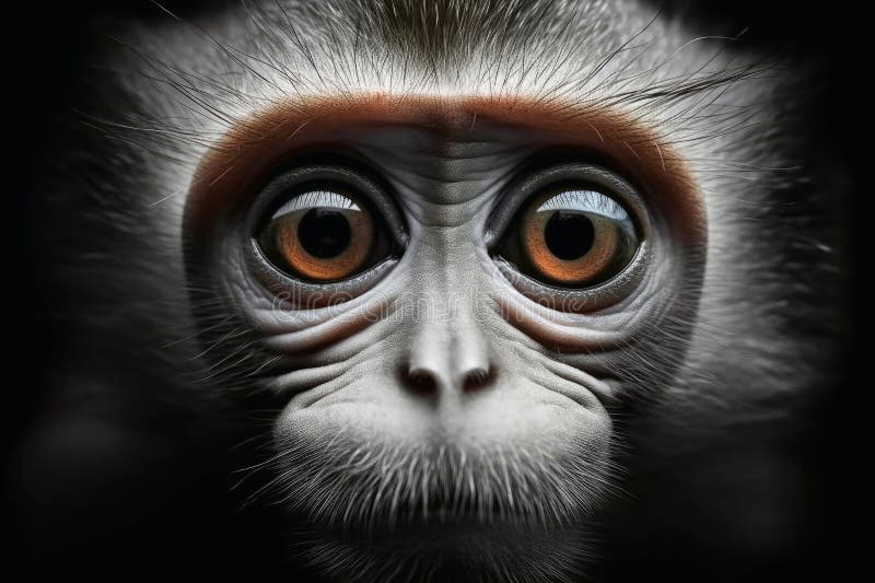 A Close Up Portrait of Mesmerizing Ape Photography Created with ...