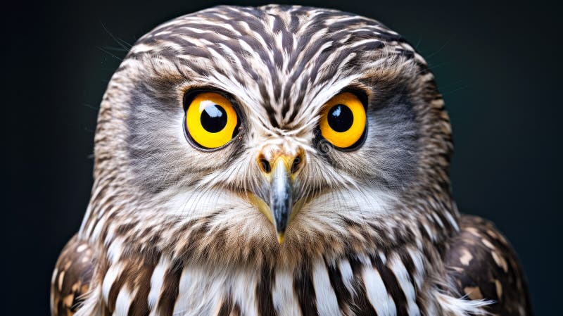 Close Up Portrait of a Red-tailed Hawk Stock Image - Image of eagle ...