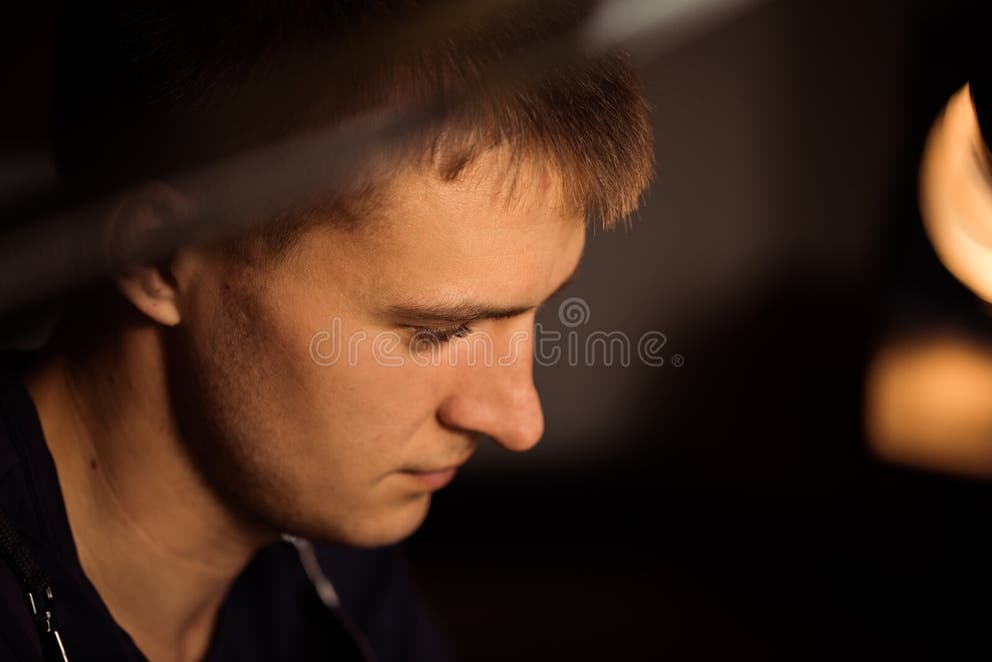 Close Up Portrait of Tanner in Old Tannery Stock Image - Image of ...