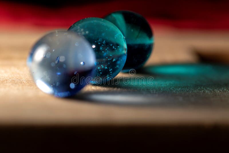 Colored Marbles Run Trough a Critical Maze Stock Image - Image of ...