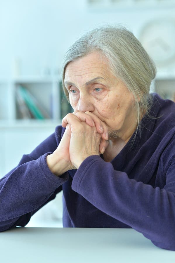 Close Up Portrait of Tired Senior Woman Stock Photo - Image of lady ... Close Up Portrait of Tired Senior Woman Stock Photo - Image of lady ...