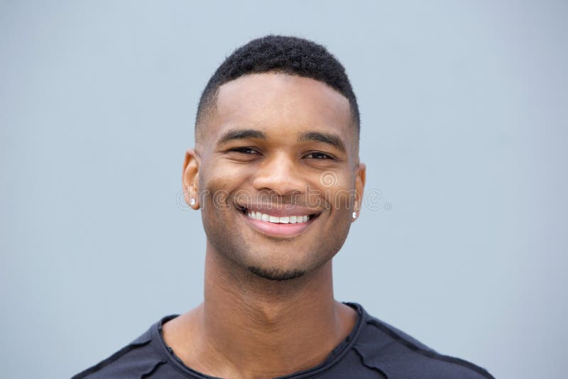 Close Up Portrait of a Young Black Guy Smiling Stock Image - Image of ... Close Up Portrait of a Young Black Guy Smiling Stock Image - Image of ...