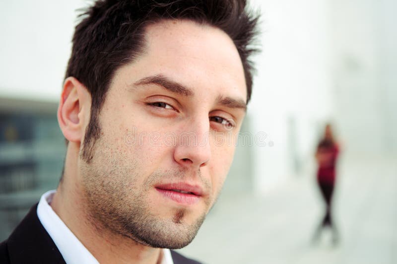 Close Up Portrait of a Young Business Man Stock Image - Image of career ... Close Up Portrait of a Young Business Man Stock Image - Image of career ...