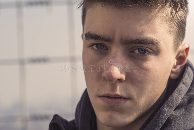 Portrait of a Young Serious Man Stock Image - Image of serious ... Portrait of a Young Serious Man Stock Image - Image of serious ...