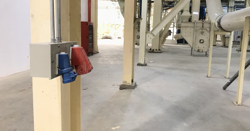 Close-up Power Plug Three Phase and Single Phase Stock Image - Image of ...