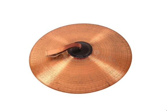 Close Up of an Prcussion Cymbals Stock Image - Image of leather, close ...