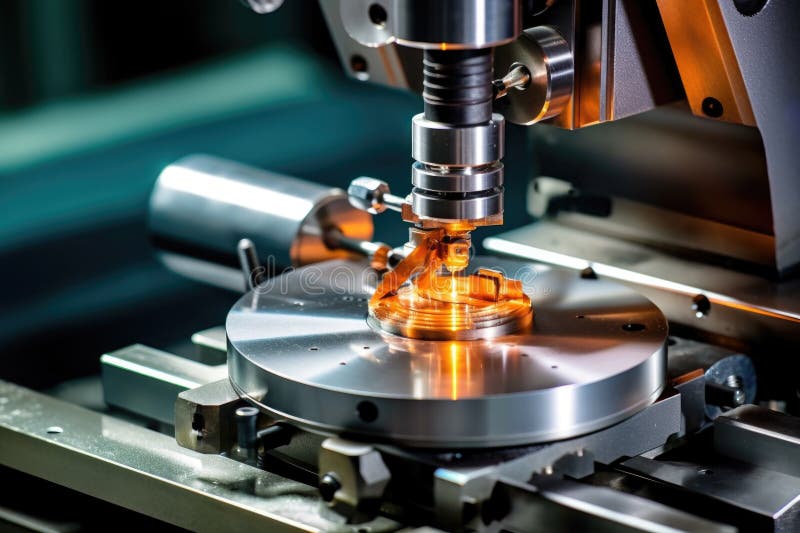 Work on Grinding Machine Flat Vector Illustration, Cartoon Worker ...