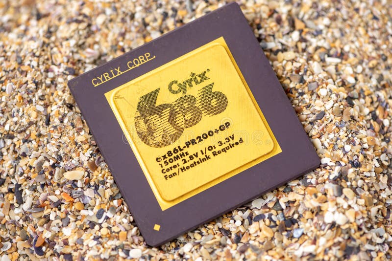 Close-up of a Processor with Sand in the Background Editorial Image ...