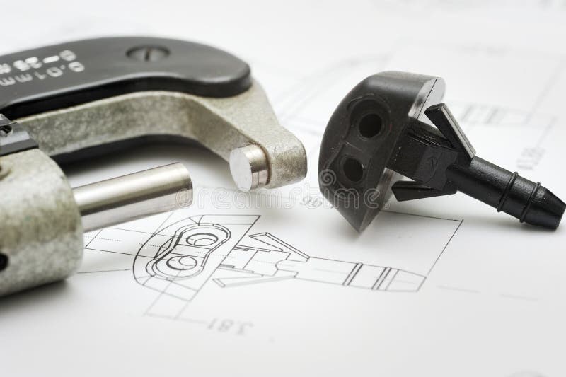 Measuring machining tools stock photo. Image of industry - 25552144