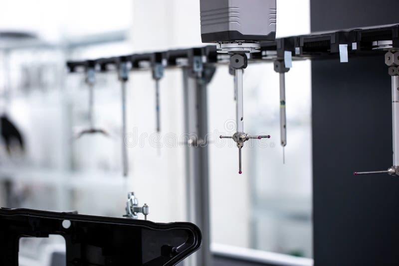 Close Up of Professional Automatic 3D Measuring System Machine for ...