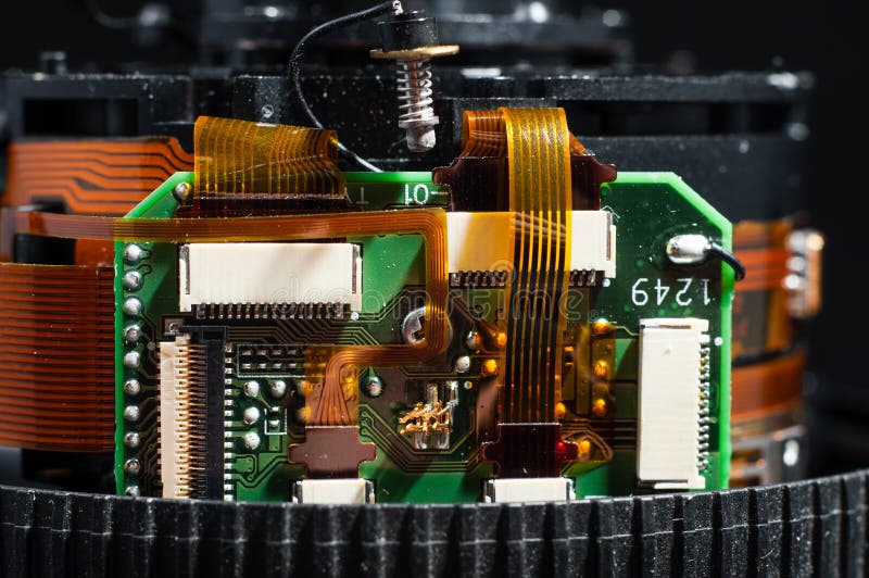 Microchip inside stock image. Image of pads, microchip - 30510839