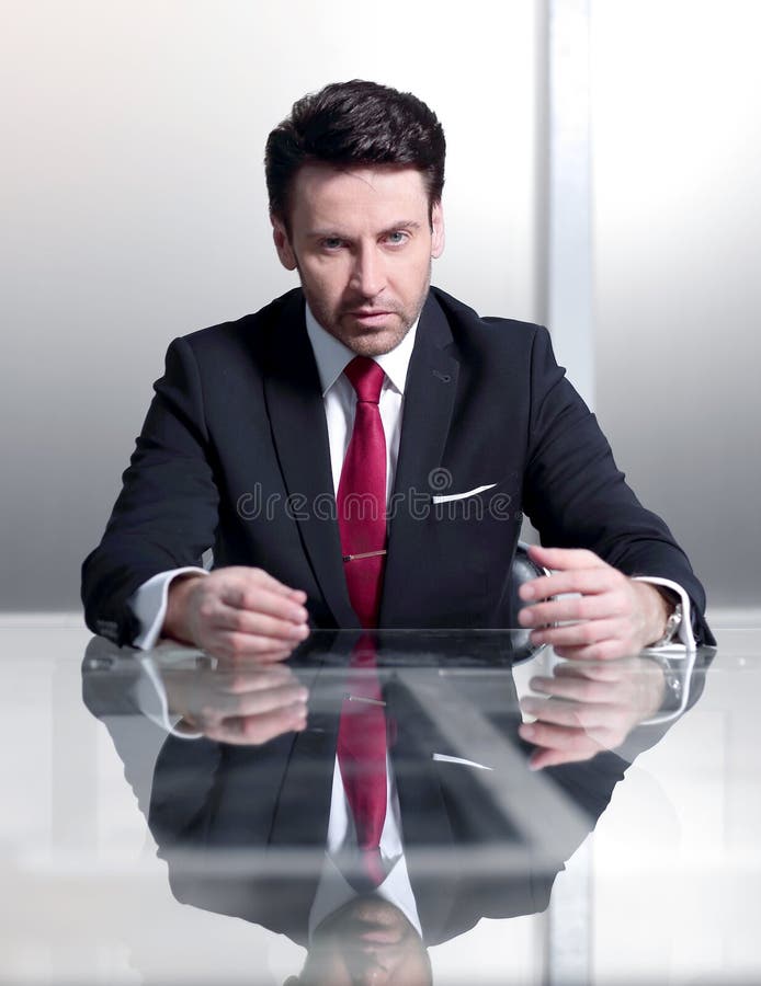 Close Up.project Manager Sitting at His Desk Stock Image - Image of ... Close Up.project Manager Sitting at His Desk Stock Image - Image of ...