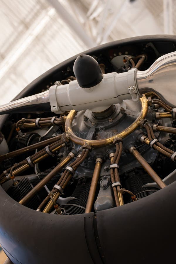 Close Up of a Propeller Jet Engine Stock Image - Image of aerospace ...