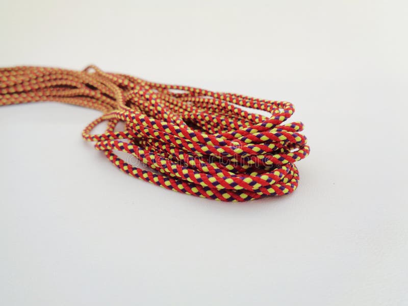 Close Up Prusik Rope Texture. Prusik Rope Sometime Used As Rope ...