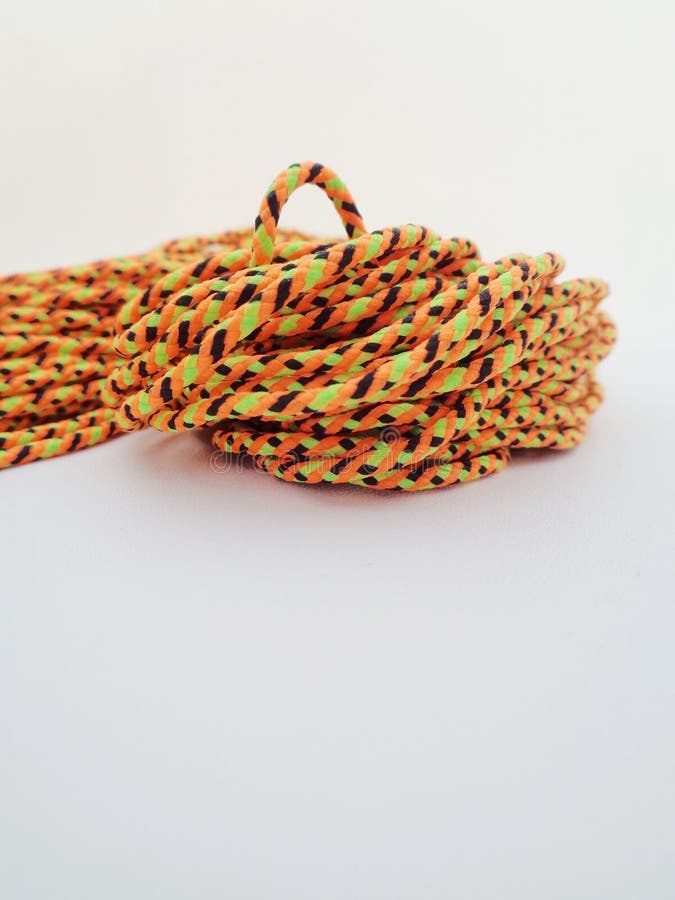 Close Up Prusik Rope Texture. Prusik Rope Sometime Used As Rope ...