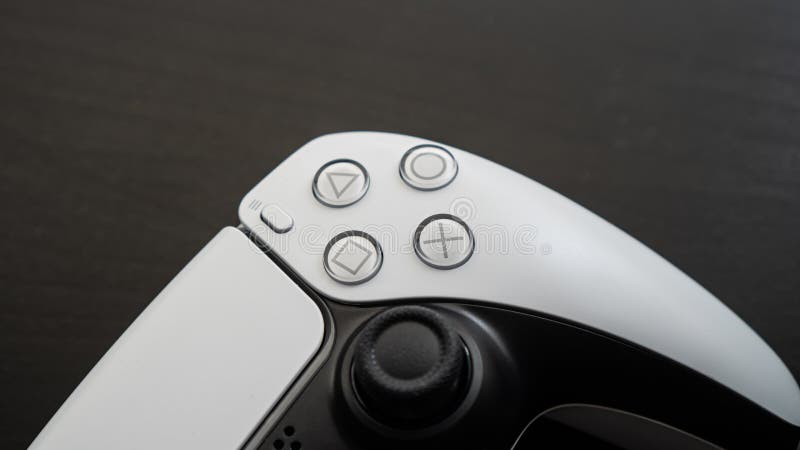 Close Up of Ps5 Controller from Sony Editorial Stock Photo - Image of ...