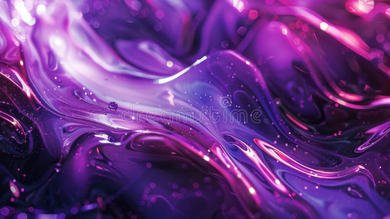 Close Up of Purple Liquid Substance. Great for Science Projects Stock ...