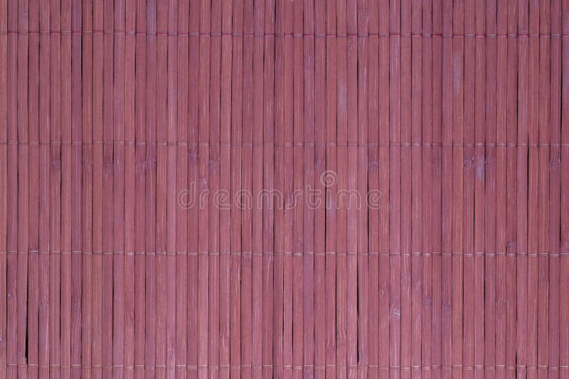 Close Up of Purple Mat Made of Bamboo Sticks Stock Image - Image of ...