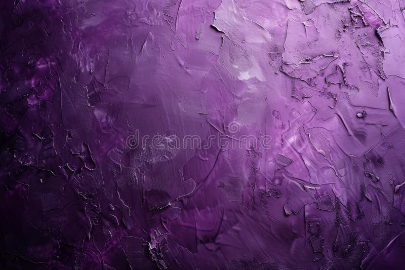 A Close-up of a Purple Painted Surface with Varying Textures, Creating ...