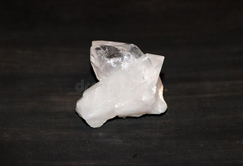 A Close-up of a Quartz Crystal. #1 Stock Image - Image of geology ...