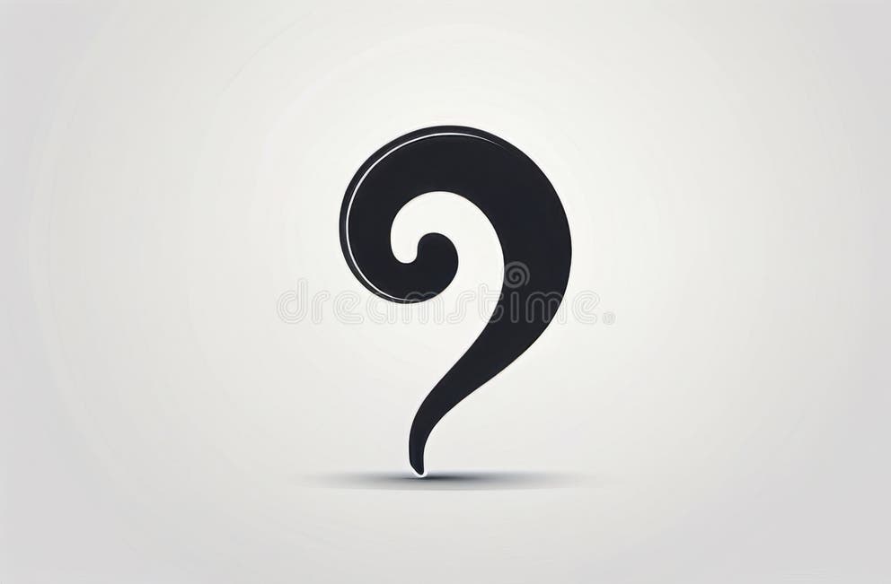 Close Up Question Mark at 16-1-2025 Stock Illustration - Illustration ...