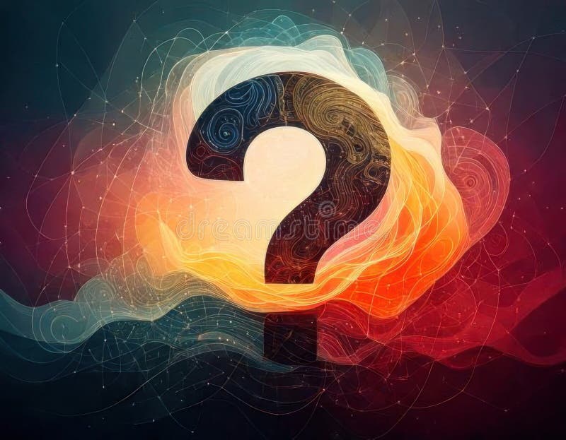 Close Up of Question Mark stock illustration. Illustration of texture ...