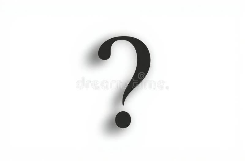 Close Up Question Mark at 16-1-2025 Stock Illustration - Illustration ...